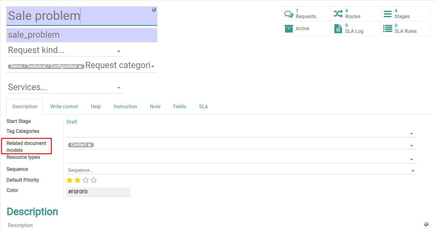 Generic Request (Related Document) | Center of Research & Development